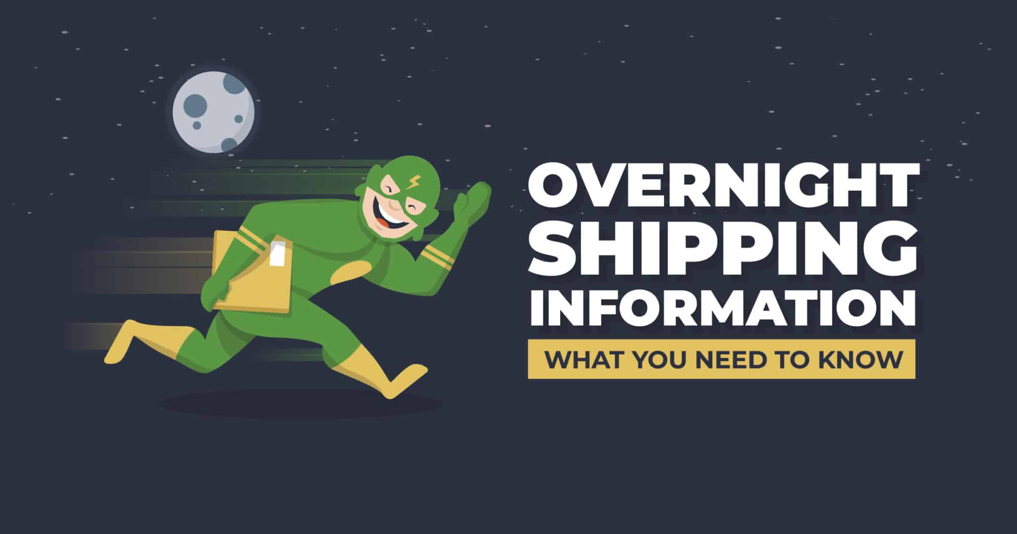 Overnight Shipping Info | Next Day Delivery Costs, Solutions, FAQs