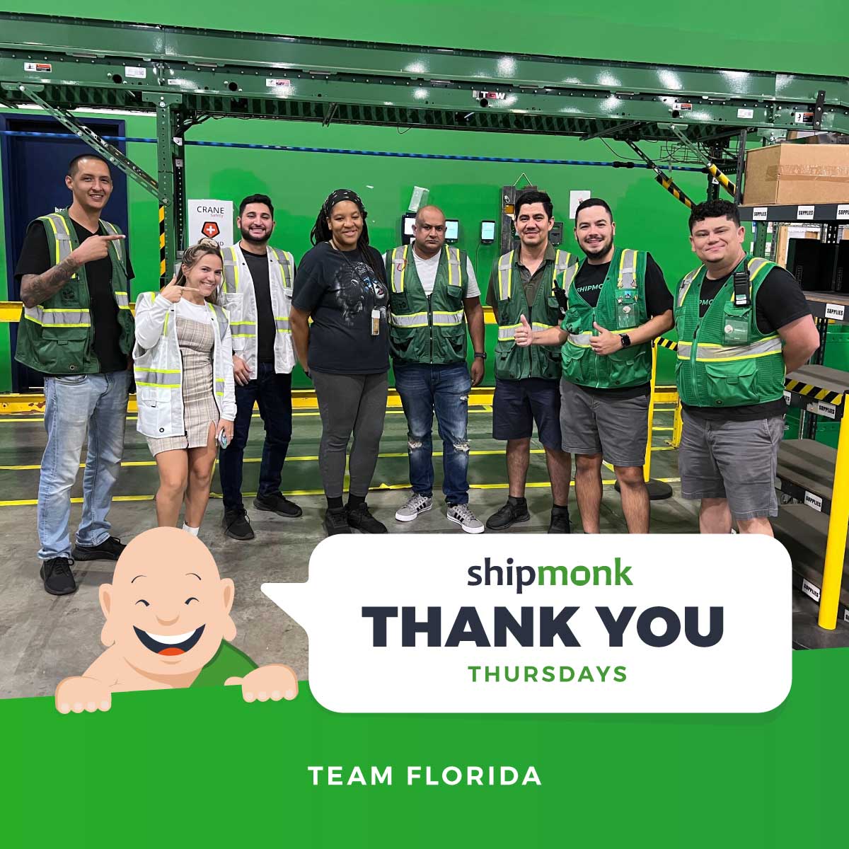 ShipMonk Fulfillment Centers | Thursday Shout Outs | Oct 2022
