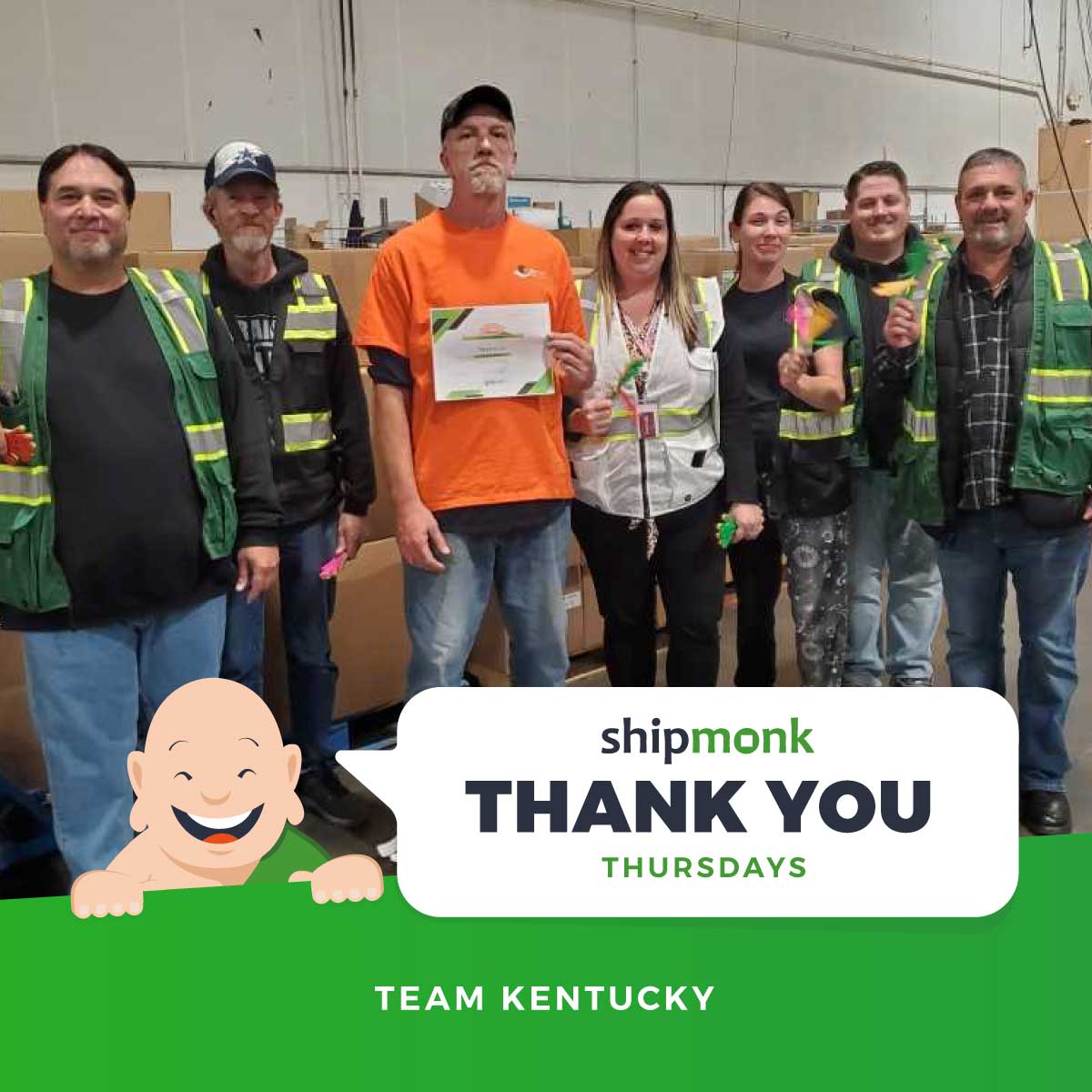 ShipMonk Fulfillment Centers | Thursday Shout Outs | Oct 2022