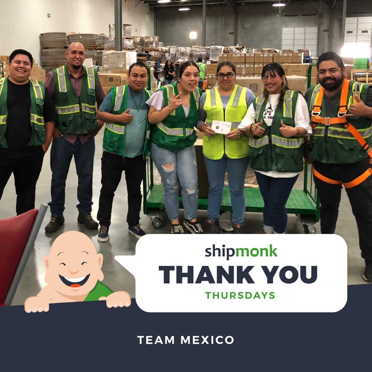 ShipMonk Fulfillment Centers | Thursday Shout Outs | Oct 2022