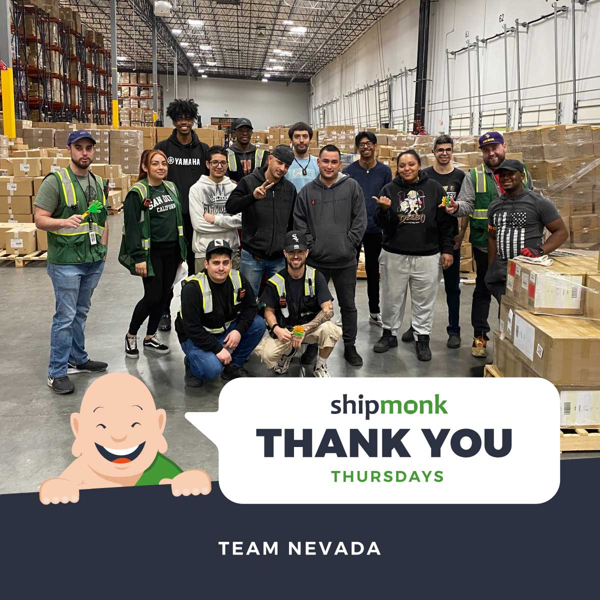 ShipMonk Fulfillment Centers | Thursday Shout Outs | Oct 2022