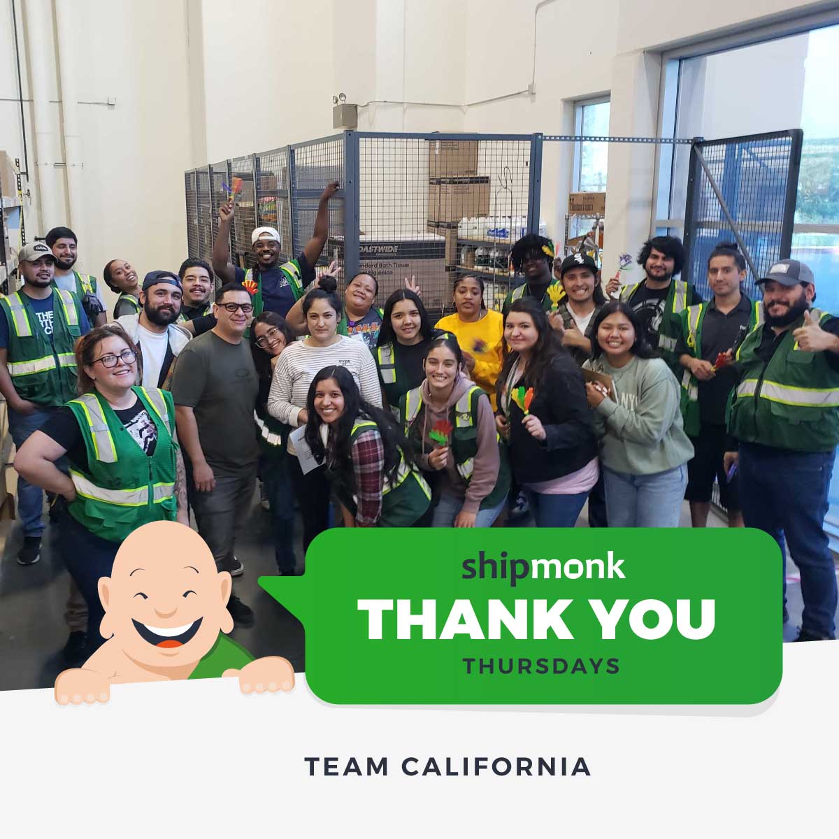 ShipMonk Fulfillment Centers | Thursday Shout Outs | Oct 2022