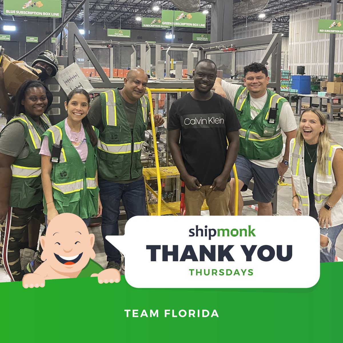 ShipMonk Fulfillment Centers | Thursday Shout Outs | Oct 2022