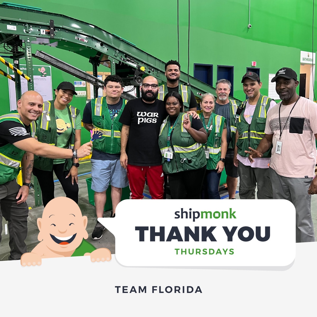 ShipMonk Fulfillment Centers | Thursday Shout Outs | Nov 2022