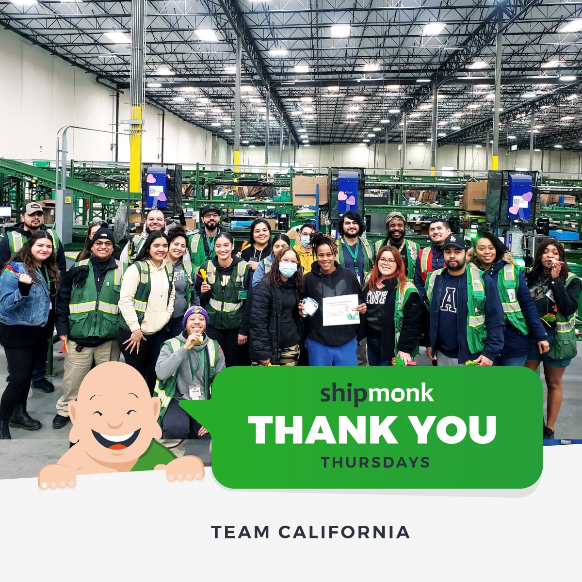 ShipMonk Fulfillment Centers Shout Outs - February 2023