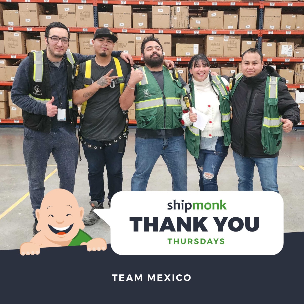 ShipMonk Fulfillment Centers Shout Outs - February 2023