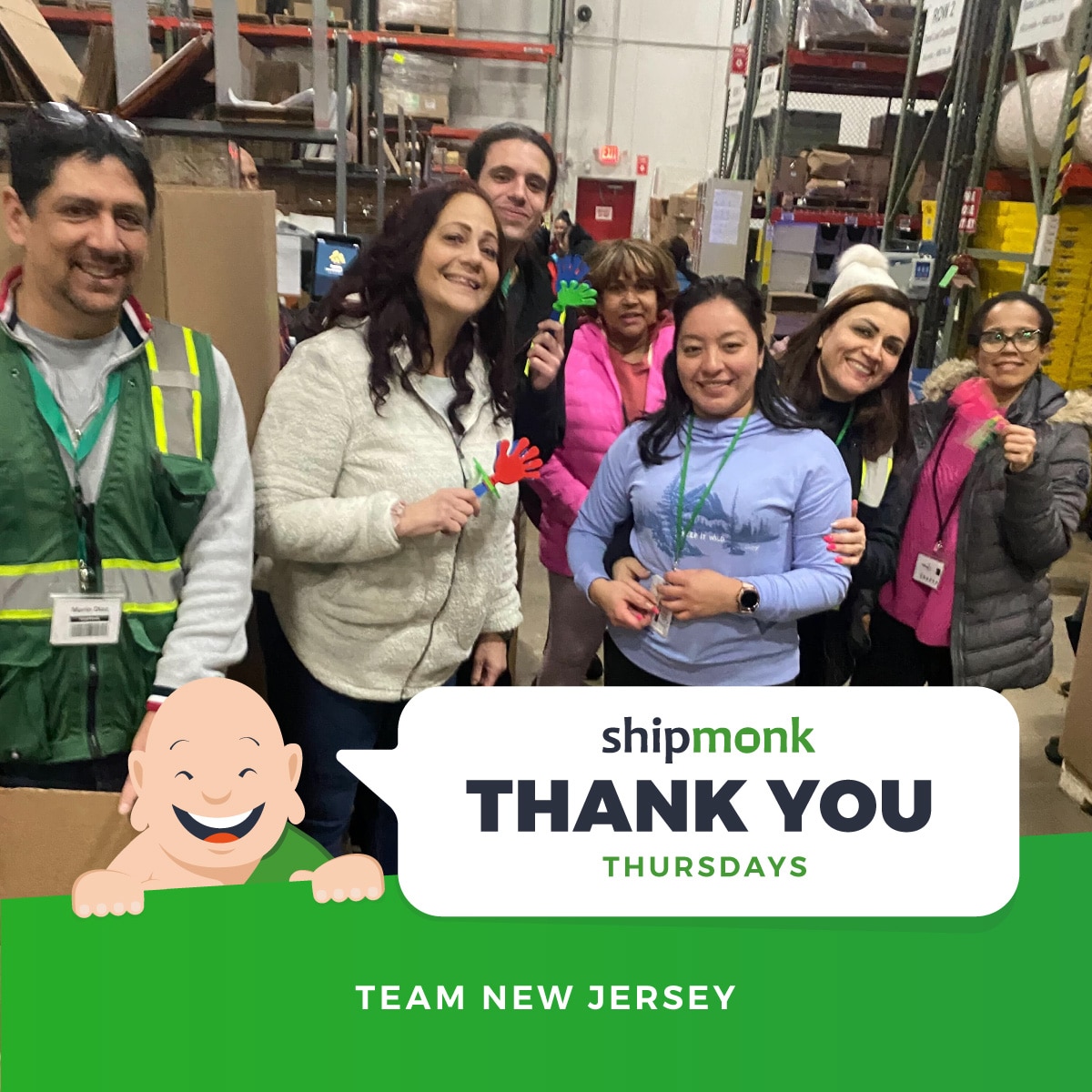 ShipMonk Fulfillment Centers Shout Outs - February 2023