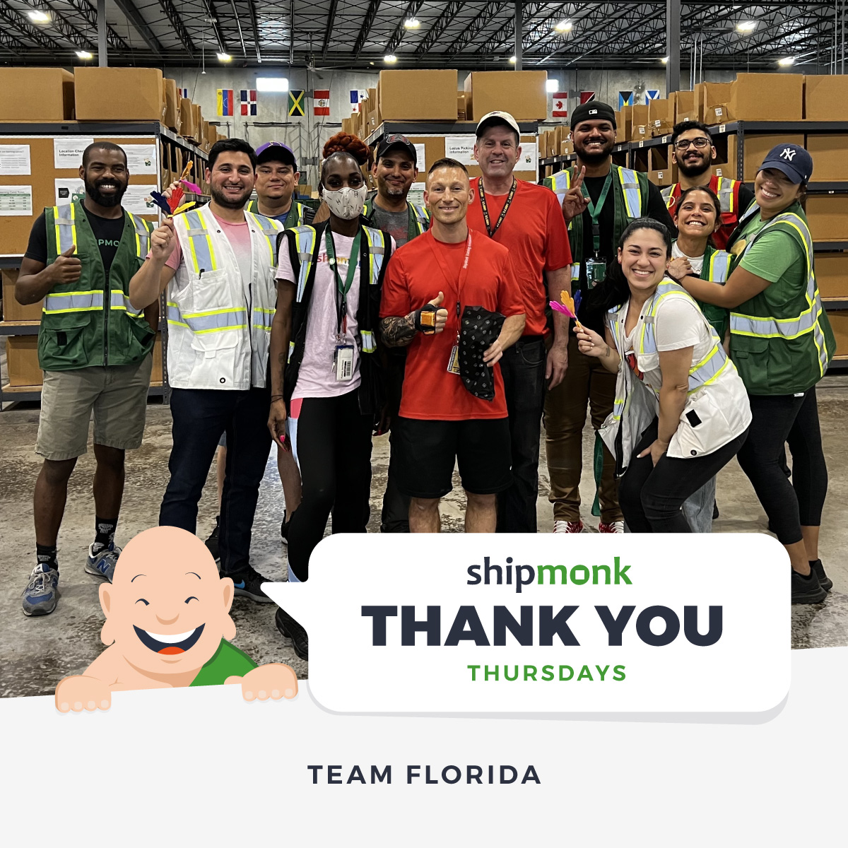 ShipMonk Fulfillment Centers | Thursday Shout Outs | March 2023