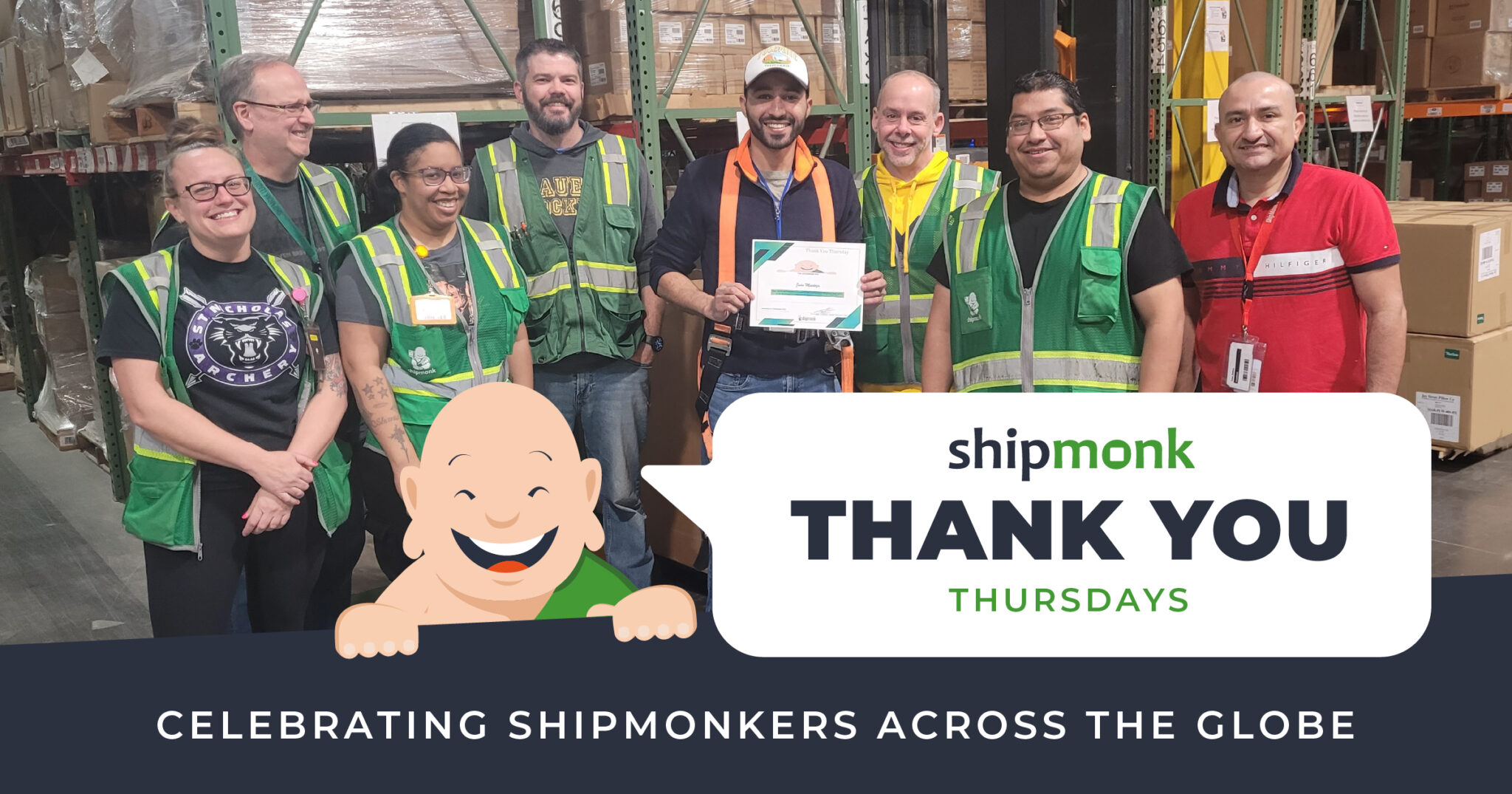 ShipMonk Fulfillment Centers | Thursday Shout Outs | Nov 2023