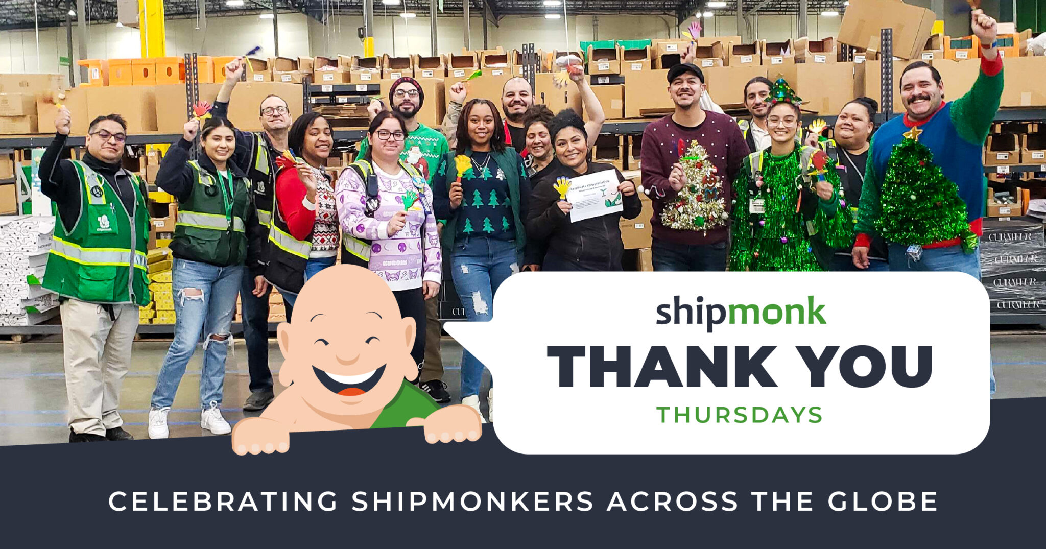 ShipMonk Fulfillment Centers | Thursday Shout Outs | Dec 2023